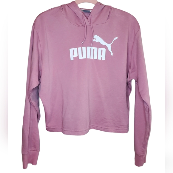 Puma | Sweaters | Puma Cropped Hoodie | Poshmark